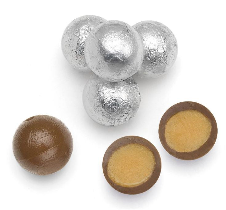 SILVER MILK CHOCOLATE CARAMEL BALLS from Miami Candies Sweets & Snacks ...