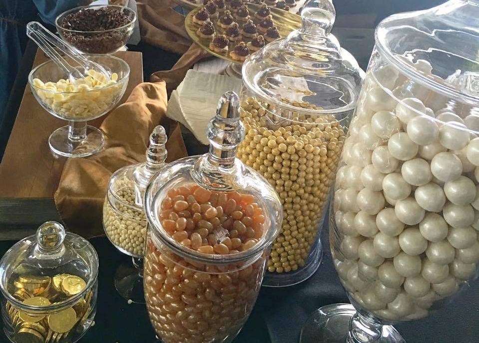 WEDDING CANDY, BABY SHOWER, SHIMMER GOLD SIXLETS from Miami Candies ...