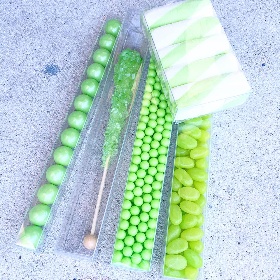 LIME GREEN ROCK CANDY STICKS from Miami Candies Sweets & Snacks – Miami ...