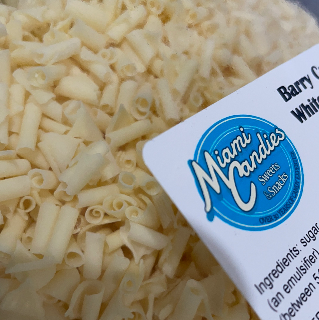 Barry Callebaut White Chocolate Blossom 1lb – Miami Candies, LLC.