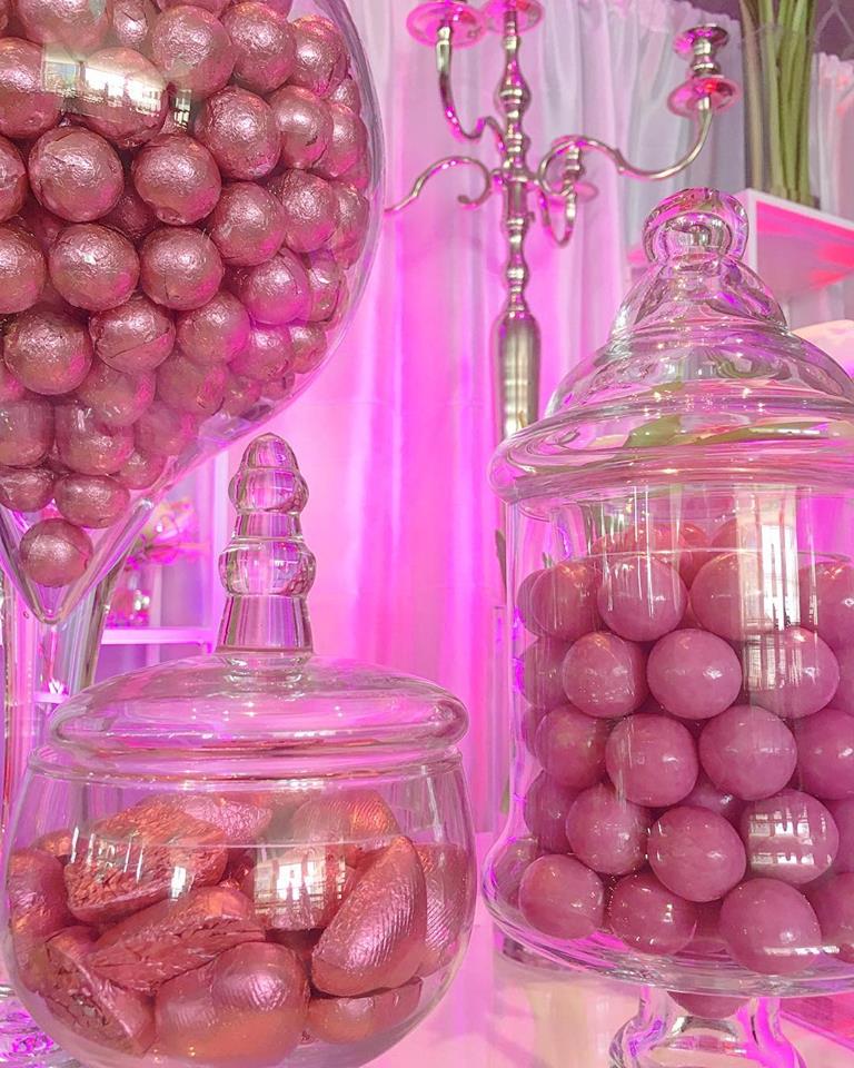 LIGHT PINK MILK CHOCOLATE CARAMEL BALLS from Miami Candies Sweets ...