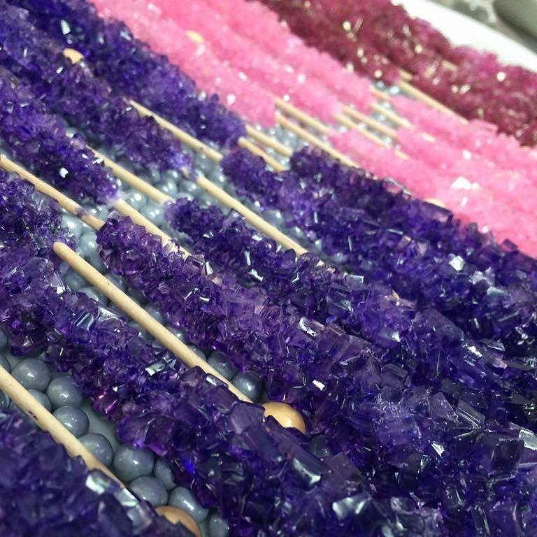LIGHT PINK ROCK CANDY STICKS from Miami Candies Sweets & Snacks – Miami ...